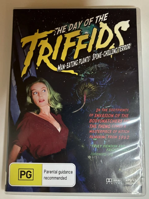 THE DAY OF THE TRIFFIDS - MAN EATING PLANTS CLASSIC HORROR DVD As New ...