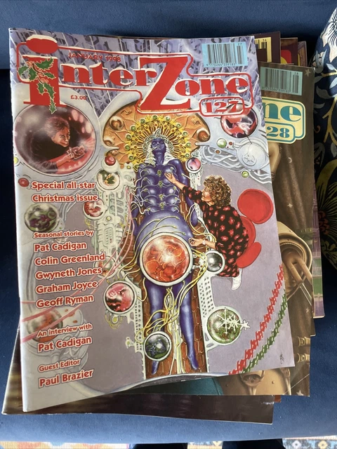 INTERZONE SCIENCE FICTION Magazine Full Year 1998 127 128 129 Etc £25. ...