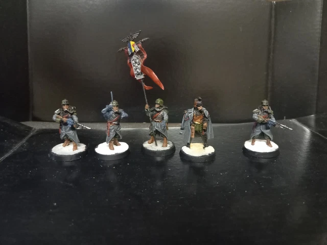 WARHAMMER 40K DEATH Korps of Krieg HQ Command Squad Forgeworld Bsb ...