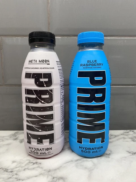 PRIME HYDRATION META Moon And Blue Raspberry 500ml Per Bottle Ksi ...