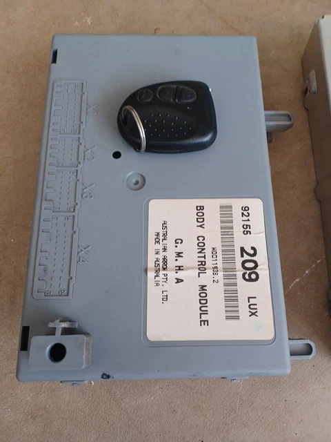 COMMODORE VY BERLINA BCM 209 LUX 3.8L AUTO ENGINE ECU DTCF LINKED KIT ...