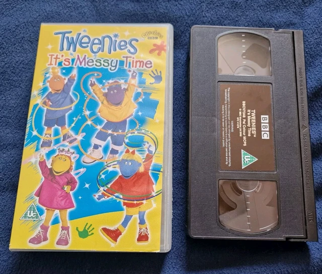 TWEENIES ITS Messy Time VHS Video Tape Children's Favourite BBC TV ...
