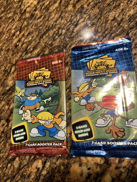 CODENAME KIDS NEXT DOOR Cartoon Network TCG Card Game 2 SEALED Packs £ ...