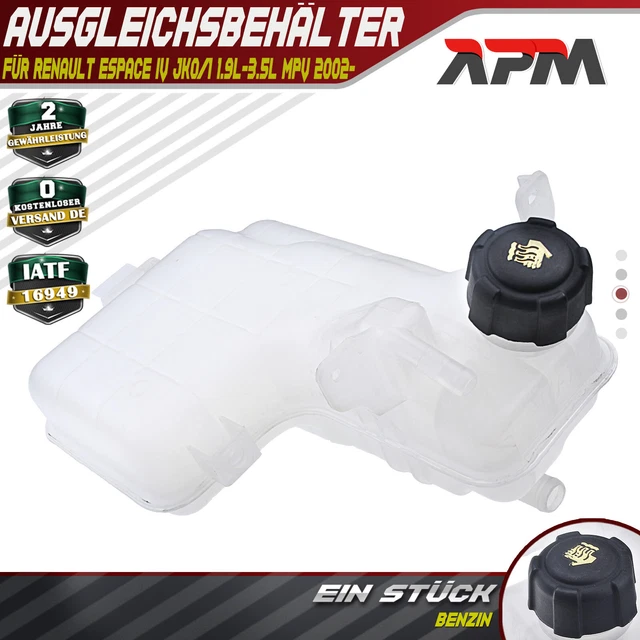 VASE D'EXPANSION POUR Renault Espace IV JK0/1 1.9L-3.5L MPV 2002 ...