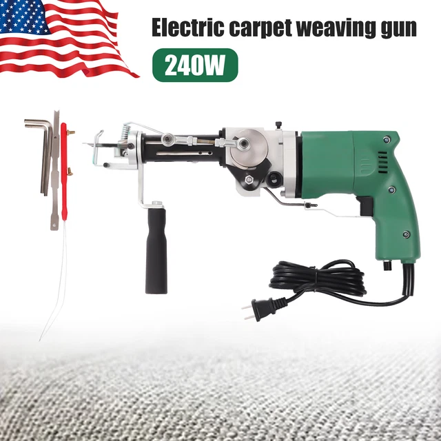 ELECTRIC CARPET TUFTING Gun Hand Cut Pile/Loop Pile Weaving Flocking ...