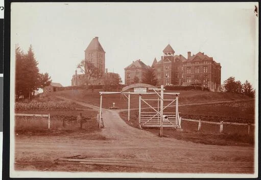 EXTERIOR VIEW OF the state reform school in Salem Oregon Old Photo EUR ...