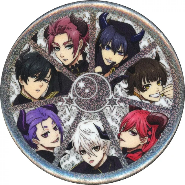 BADGE BINS COLLECTION (Glitter/Devil ver.) "BLUELOCK×Ouchi de ...