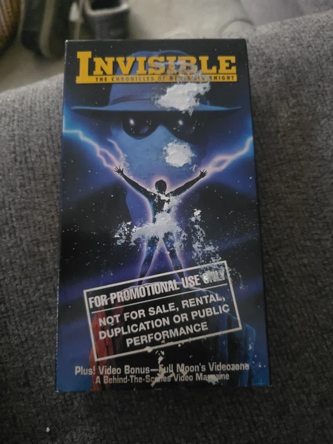 INVISIBLE THE CHRONICLES of Benjamin Knight VHS 1993 Screener Promo ...