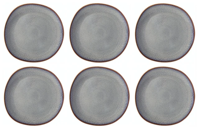 VILLEROY & BOCH Lave beige 6er Set Speiseteller beige D. 28cm Steingut EUR 141,93 - PicClick DE