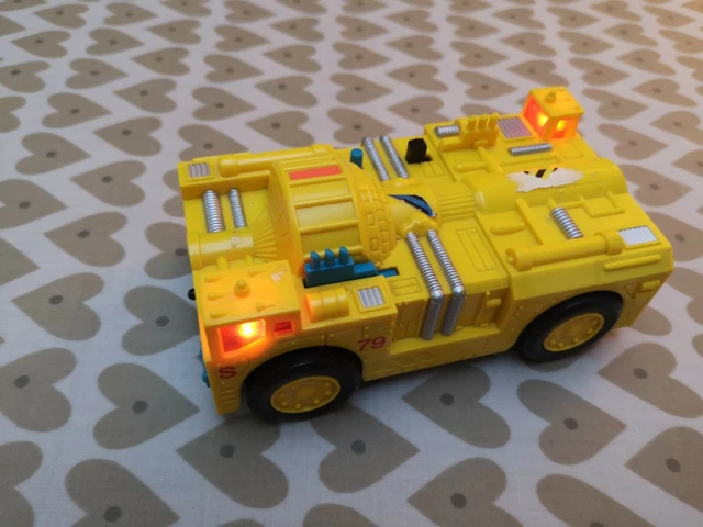 MATCHBOX CONNECTABLES YELLOW Power Bloc section working lights and ...