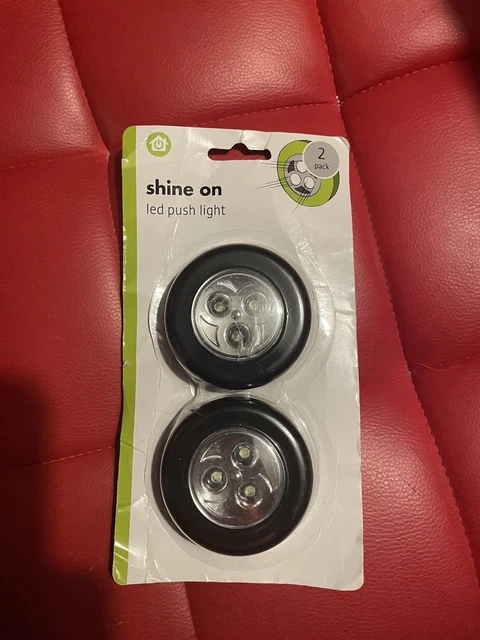 SHINE ON LED Push Lights £2.26 - PicClick UK