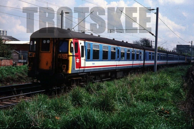 35MM SLIDE BR British Rail Electric EMU Class 309 606 Coventry 1989 ...