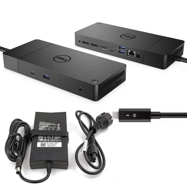 DELL WD19 DOCKING Station Dock Type C Thunderbolt Expander Port Video ...