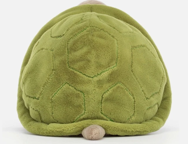 NWT-JELLYCAT FUN GRUMPY Timmy Turtle ,28cm Reptile Plush Toy /w Tags ...