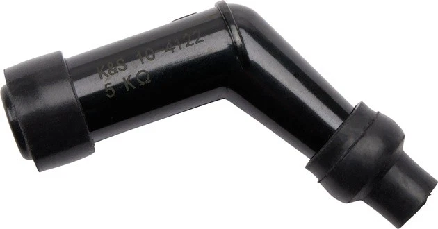 MOOSE SPARK PLUG Resistor Cover With Terminal Stud 120 Degree 14mm Long ...