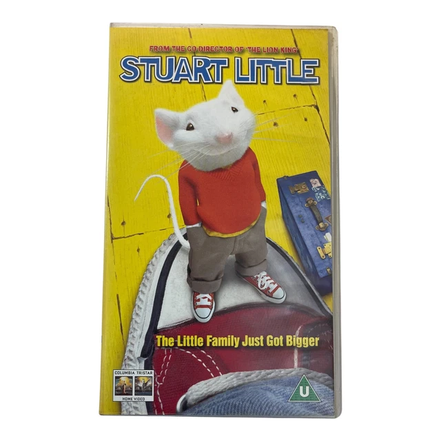 STUART LITTLE VHS Video Columbia Pictures Family Film Michael J Fox ...