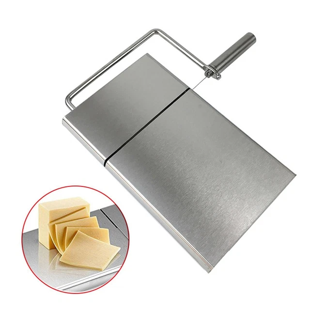 CHEESE SLICERS STAINLESS Wire Kitchen Cheese Food Slicers with 5 Wires ...