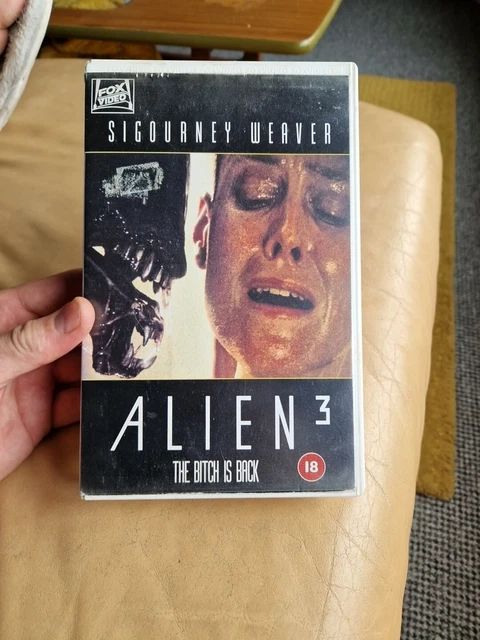 ALIEN 3 BIG Box Ex Rental VHS 18 Cert Horror Reversible Sleeve £39.99 ...
