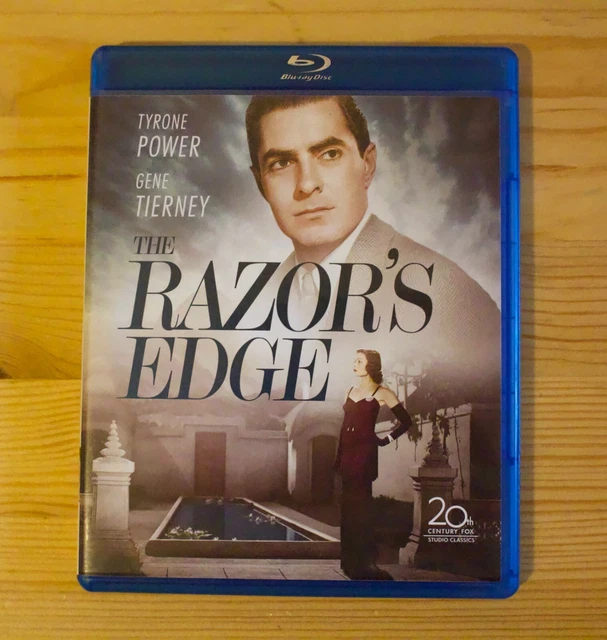 THE RAZOR'S EDGE Blu-ray 20th Century Fox Tyrone Power Gene Tierney Rare OOP $44.99 - PicClick CA