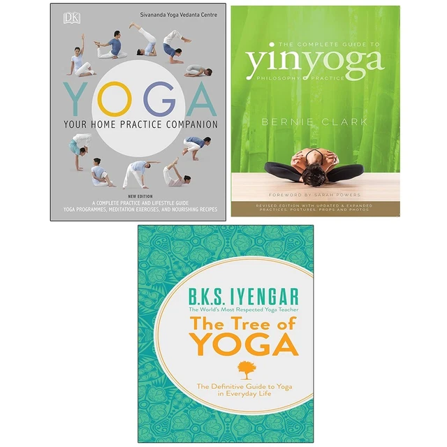 YOGA YOUR HOME Practice Companion (HB),Guide Yin Yoga,Tree of Yoga 3 ...