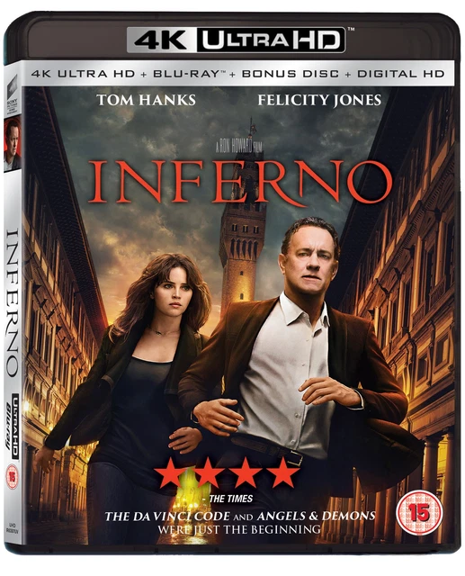 INFERNO (4K UHD Blu-ray) Ana Ularu Omar Sy Peter Linka Attila Árpa Ida ...
