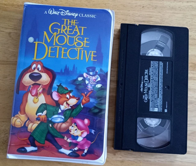 WALT DISNEY'S THE Great Mouse Detective (VHS, 1992) NOS SEALED Black ...