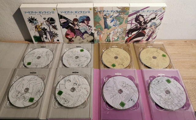 SWORD ART ONLINE (SAO) Staffel 2 Komplett - Collectors Box - DVD ANIME ...
