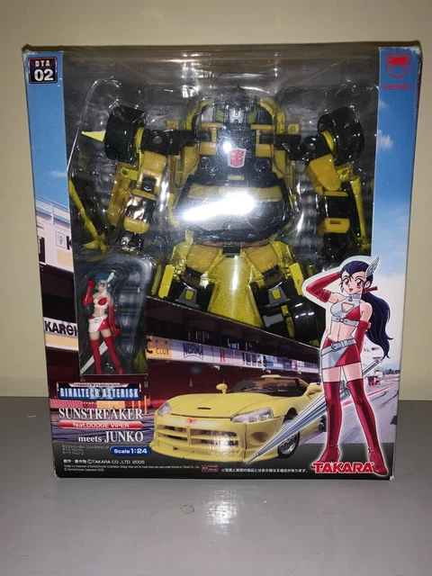 TRANSFORMERS BINALTECH ASTERISK Sunstreaker meets Junko (MISB) BTA 02 ...