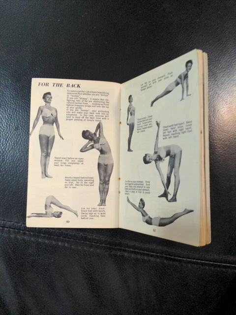 VINTAGE 1960S GUIDE To Beautify Your Figure Joe Bonomo Pocket Manual ...