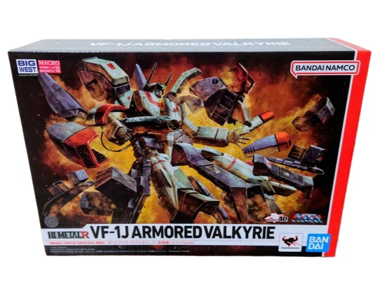 MACROSS HI-METAL R VF-1J Armored Valkyrie Hikaru Ichijo Action Figure ...