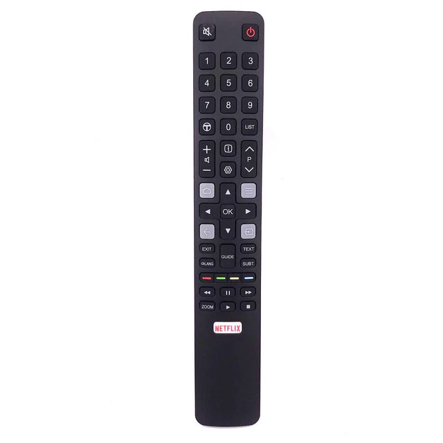 TÉLÉCOMMANDE AUTHENTIQUE RC802N YUI1 pour TV TCL 49C2US 55C2US RC802N ...