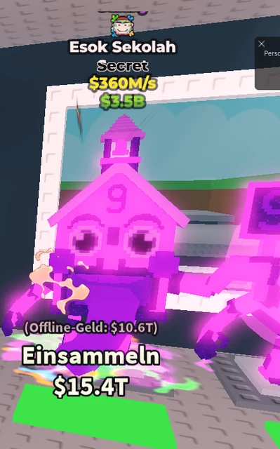 ESOK SEKOLAH SECRET Steal A Brainrot EUR 10,99 - PicClick DE