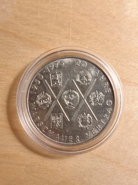 DDR 10 MARK 1975 20 Jahre Warschauer Vertrag EUR 5,00 - PicClick DE
