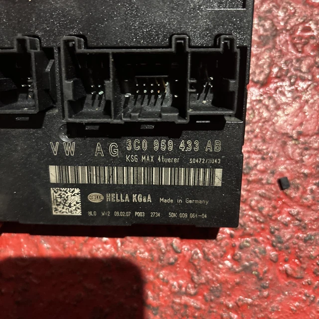 VW PASSAT B6 Comfort Convenience Control Module 3C0959433Ab 2005 2010 £ ...
