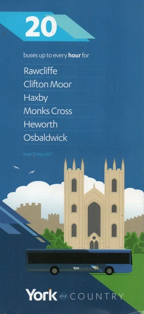 TRANSDEV BUS TIMETABLE - York - 20 - Rawcliffe-Haxby-Osbaldwick - May ...