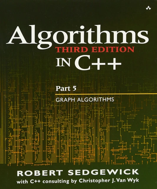 ALGORITHMS IN C++ Part 5: Graph Algorithms by Sedgewick (paperback) $24 ...