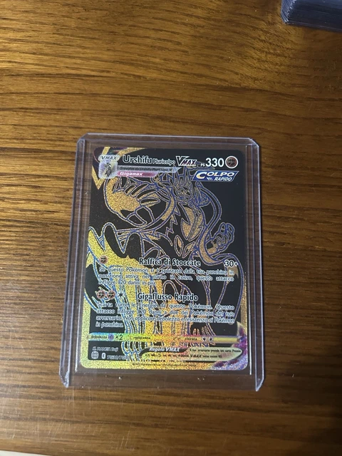 POKÉMON - URSHIFU Pluricolpo Vmax Tg30/Tg30 Gold Rara Ita Astri Lucenti ...