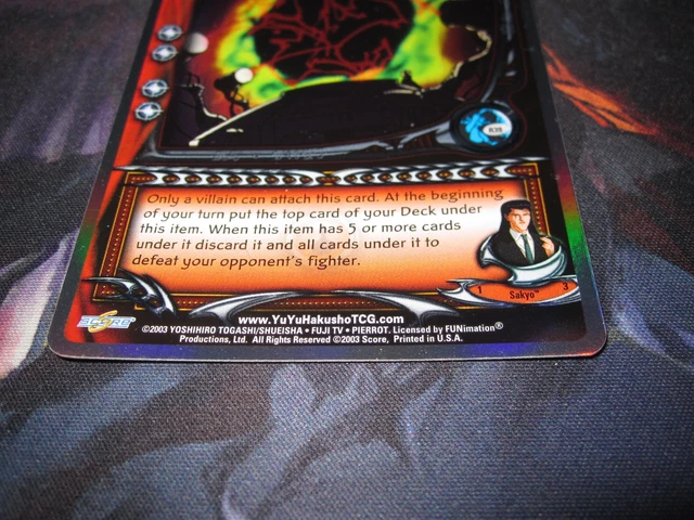 YU YU HAKUSHO TCG Inter-Dimensional Breach Foil Rare Card Dark ...