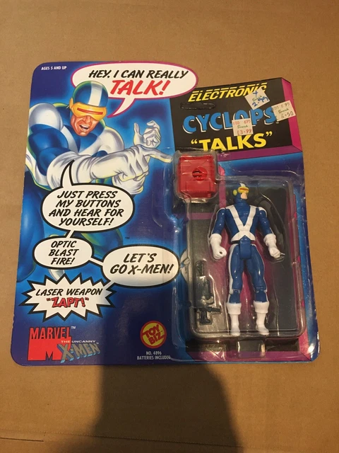FIGURINE ARTICULÉE MARVEL X-Men Cyclops Electronic Talking 1991 jouet ...