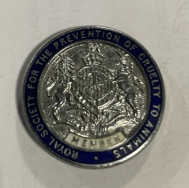 RSPCA BADGE PREVENTION Cruelty Animals, Hon Secretary £6.96 - PicClick UK
