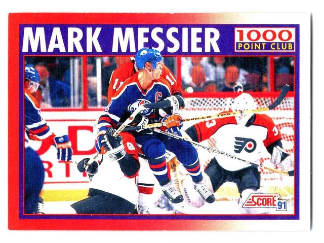 1991-92 SCORE CANADIAN Mark Messier Edmonton Oilers #263 EUR 4,43 ...