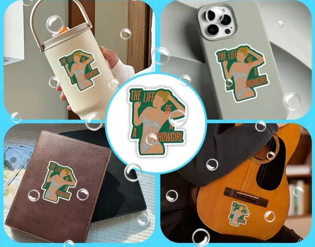 TAYLOR SWIFT LIFE of a Showgirl TS12 Decal Large Vinyl Sticker New £2. ...