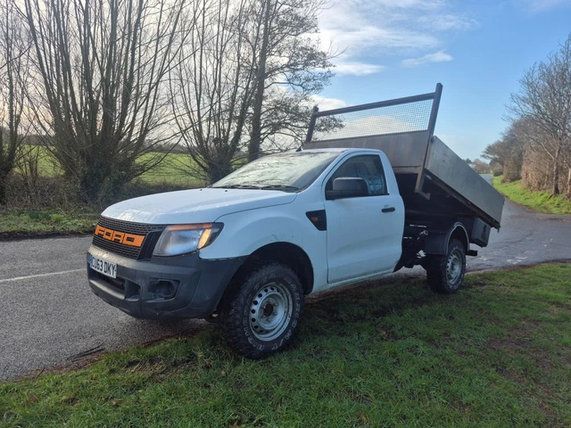 FORD RANGER TIPPER 2013 63 plate 4wd 2.2 diesel £6,995.00 - PicClick UK