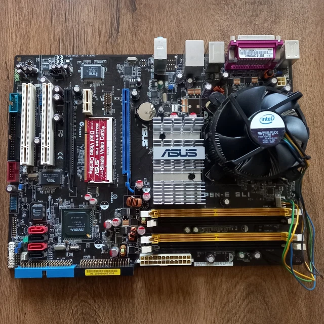 ASUS P5N-E SLI Motherboard | Intel Core 2 Quad 2.4 Ghz | SLi Card £99. ...