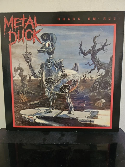 LAWNMOWER DETH METAL Duck/Mower Liberation Front/Quack Em All 1989 LP ...