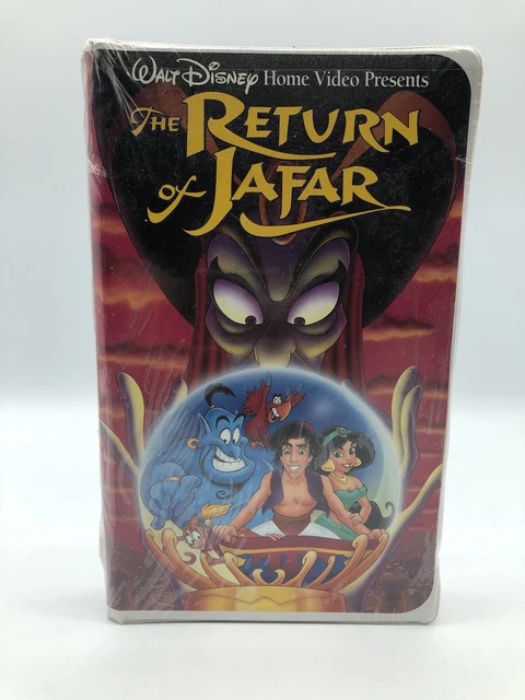 THE RETURN OF Jafar (VHS, 1994) Aladdin VHS Classic New Sealed EUR 16 ...