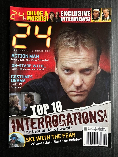 24 OFFICIAL MAGAZINE Issue #9 Jack on Trial New Cast £19.32 - PicClick UK