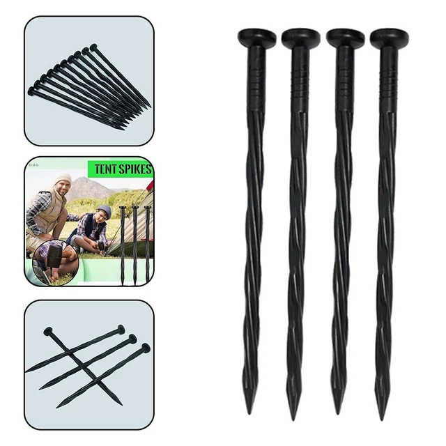 SECURE YOUR GARDEN with Plastic Ground Spikes Long Lasting Anchors (25 ...