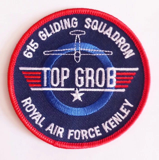 ROYAL AIR FORCE 615 SQN GLIDING RAF KENLEY cloth patch £15.00 - PicClick UK