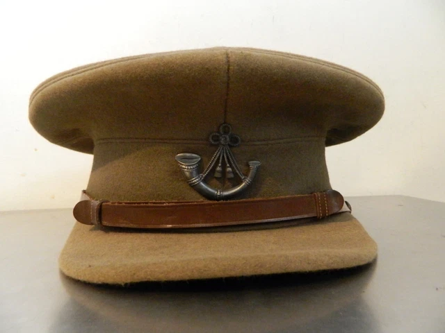 WW2 BRITISH ARMY Officers Service Cap Hat - Oxfordshire ...